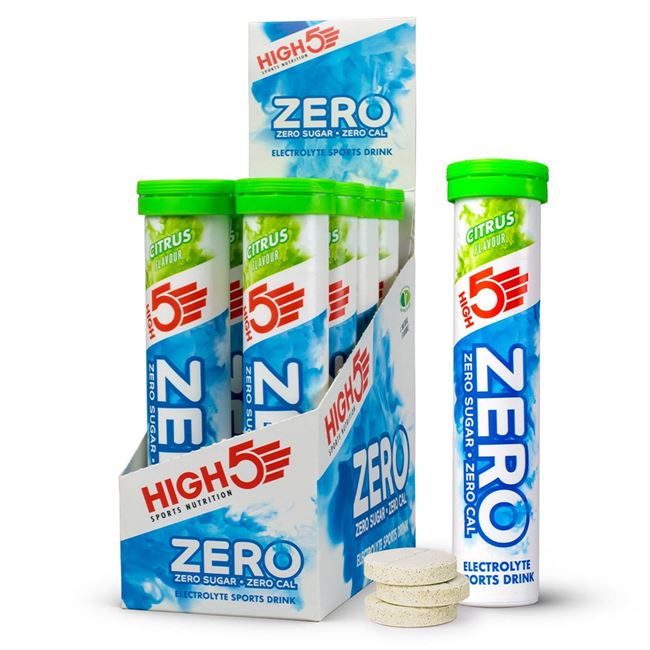 High5 Zero Citrus elektrolytdrik - 8 rør.