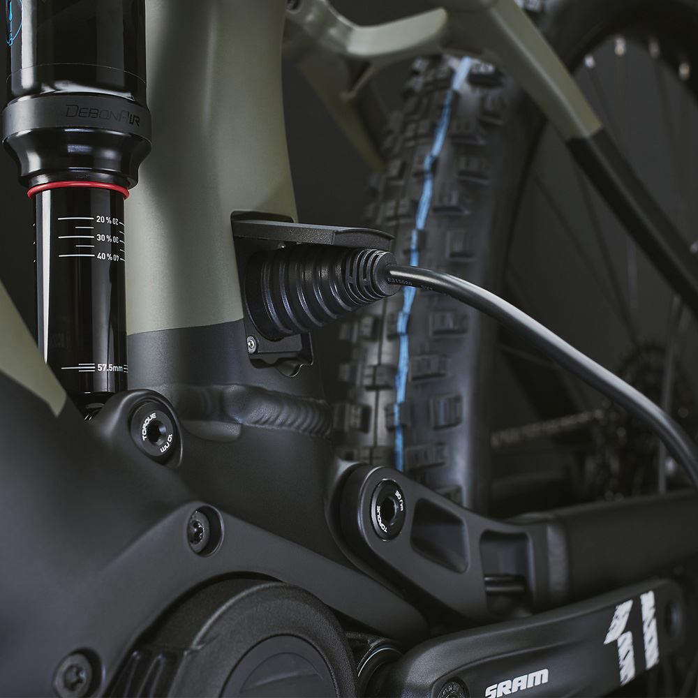 Trek Rail 5 full suspension elmountainbike med Bosch motor.