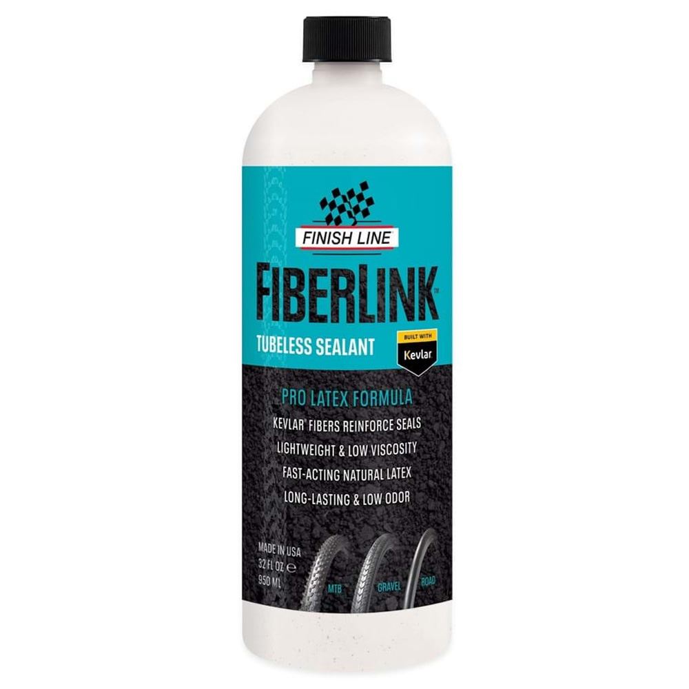 Finish Line Fiberlink Pro Latex Sealant tubeless-væske.